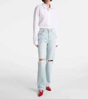 RE/DONE Loose High-rise Straight Jeans