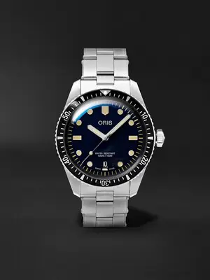 ORIS Divers Sixty-five Automatic 40mm Stainless Steel Watch - Blue