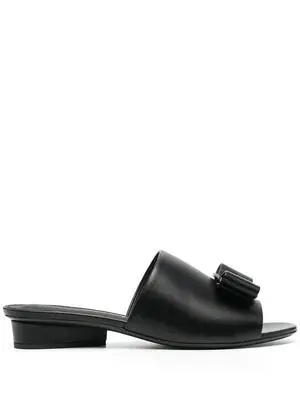 FERRAGAMO Double-bow Open Toe Sandals