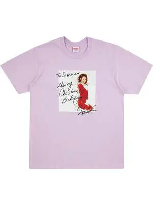 Supreme Mariah Carey-print T-shirt - Purple