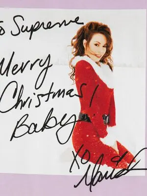 Supreme Mariah Carey-print T-shirt - Purple