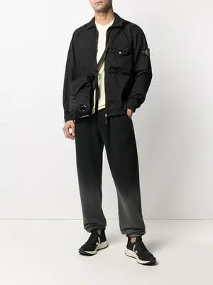 Stone Island Logo Patch Jacket - Black