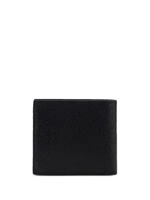 Thom Browne Rwb-stripe Bi-fold Wallet - Black