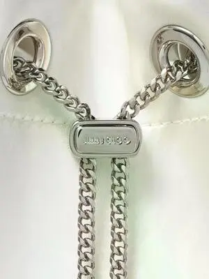 JIMMY CHOO Bon Bon Bucket Bag - Silver