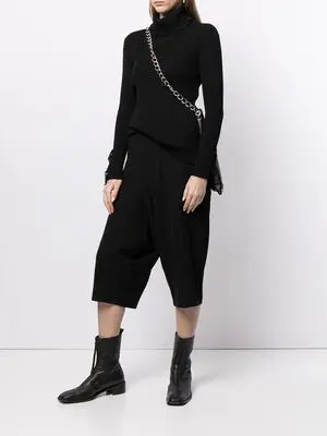 Y’s Ribbed Fringed Jumper