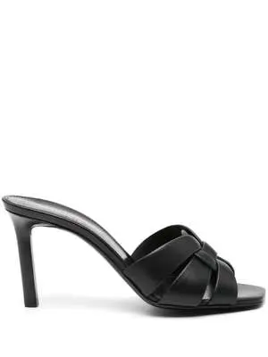 Saint Laurent Tribute Sandals - Black