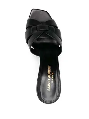 Saint Laurent Tribute Sandals - Black