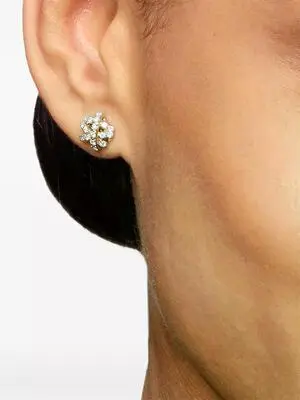 David Yurman 18kt Yellow Diamond Stud Earrings