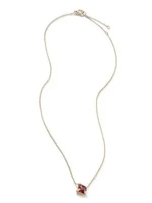 David Yurman 18kt Yellow Diamond Chatelaine Pendant Necklace