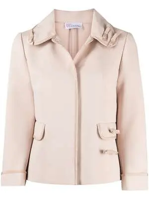 Red Valentino Bow-embellished Fitted Jacket