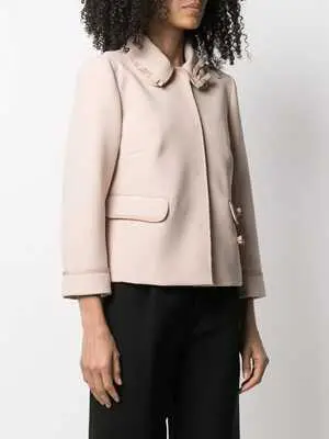 Red Valentino Bow-embellished Fitted Jacket