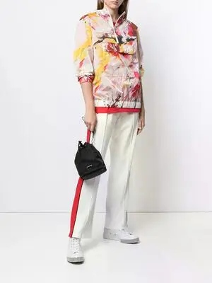 PORTS V Graffiti-print Pullover Jacket