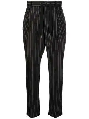 Dolce & Gabbana Cropped Pinstripe Trousers