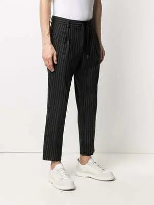 Dolce & Gabbana Cropped Pinstripe Trousers