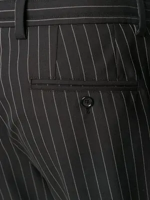 Dolce & Gabbana Cropped Pinstripe Trousers