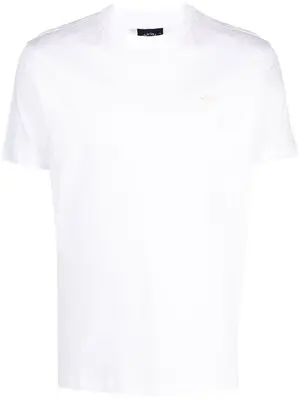 Paul & Shark Shark-embroidered T-shirt - White