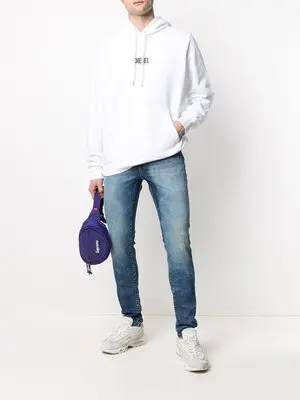 DIESEL® D-strukt Slim Fit Jeans - Blue