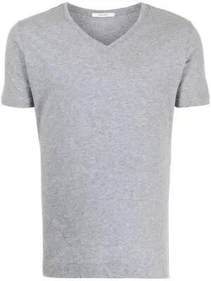 ADAM LIPPES V-neck Cotton T-shirt
