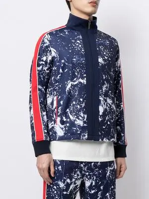 PORTS V Printed Zip-up Track Jacket