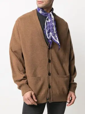 Acne Studios Paisley Diamond Shape Scarf