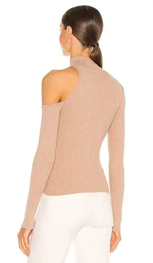 Nbd Moira Cut Out Top In Brown