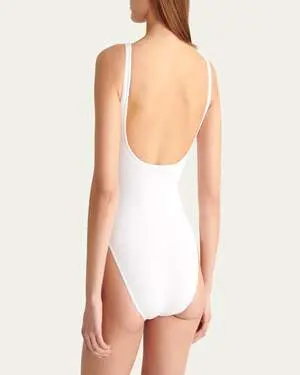 ERES Asia One-piece Swimsuit - Blanc