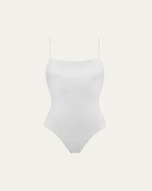 ERES Eres Aquarelle One-Piece Swimsuit Blanc
