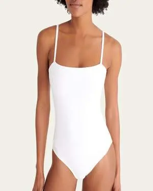 ERES Aquarelle One-piece Swimsuit - Blanc