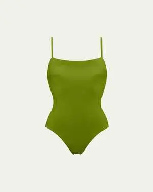 ERES Eres Aquarelle One-Piece Swimsuit Pistache E25