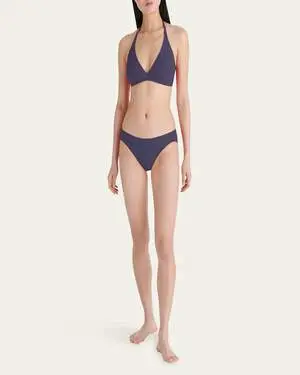 ERES Gang Halter Bikini Top - Noir