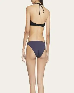 ERES Gang Halter Bikini Top - Noir