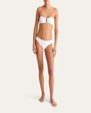 ERES Show Bandeau Bikini Top - Blanc
