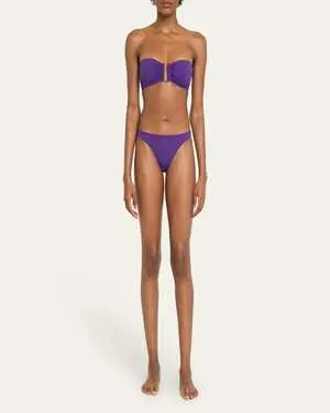 ERES Show Bandeau Bikini Top - Blanc