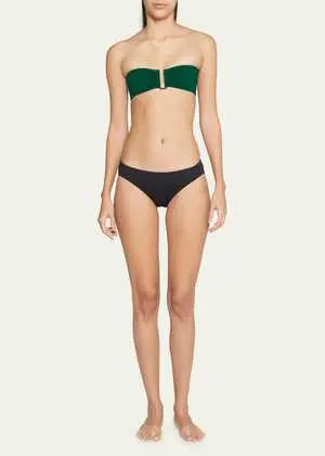 ERES Eres Show Bandeau Bikini Top Jungle 23e
