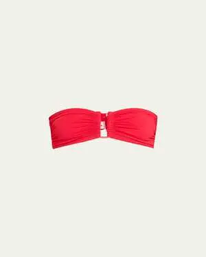 ERES Eres Show Bandeau Bikini Top Logo