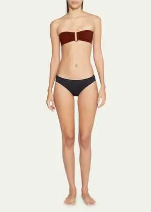 ERES Eres Show Bandeau Bikini Top Medina