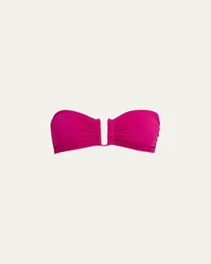 ERES Eres Show Bandeau Bikini Top Sunset