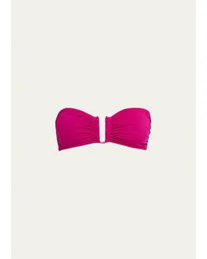 ERES Eres Show Bandeau Bikini Top Sunset