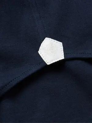 Loro Piana Slim-fit Cotton-jersey Shirt - Blue