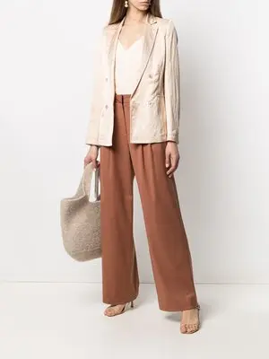 FORTE_FORTE Fitted Double-breasted Blazer