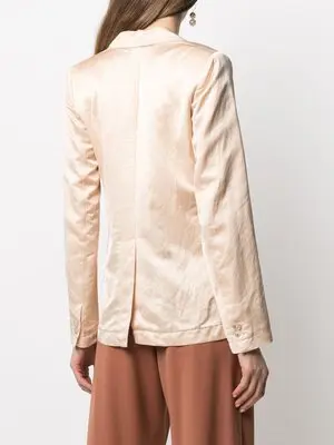 FORTE_FORTE Fitted Double-breasted Blazer