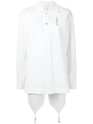 DION LEE Logo Shirt - Ivory