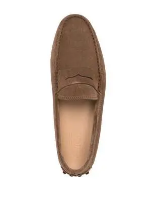 TOD'S Gommino Driving Loafers - Brown