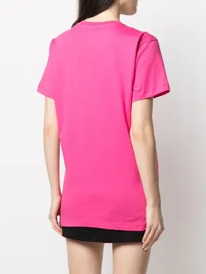 DIESEL® T-daria-r2 Embroidered Tape Cotton T-shirt