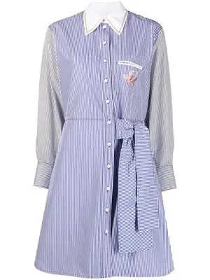 Chloé Pinstripe Shirtdress
