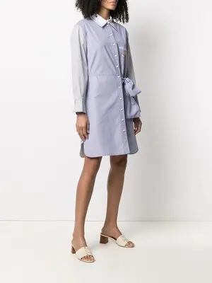 Chloé Pinstripe Shirtdress