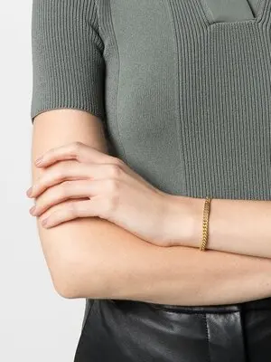 CAPSULE ELEVEN Power Tag Chain Bracelet - Gold