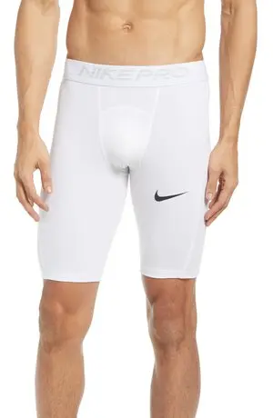 Nike Men's Nike Pro Performance Shorts White