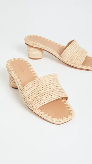 Carrie Forbes Bou Heeled Mules