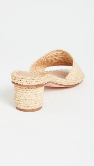 Carrie Forbes Bou Heeled Mules